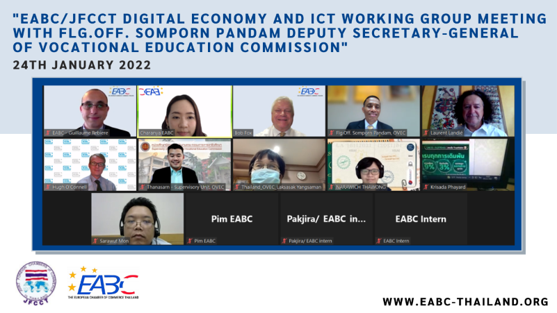 EABC-JFCCT Digital Economy and ICT Working Group Meeting - EABC Thailand