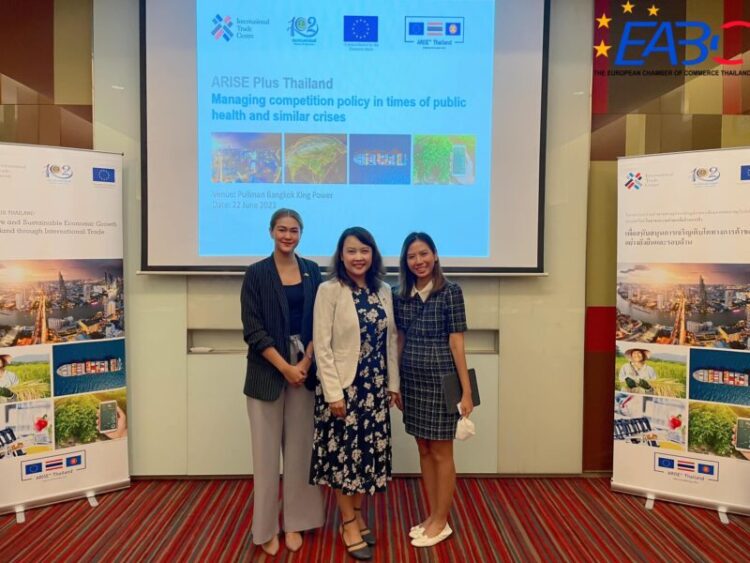 The ARISE Plus Thailand project: Workshop on Competition Policy and ...